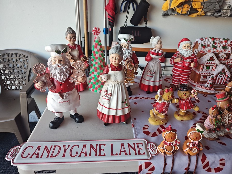*LOT*OF*VALERIE*PARR*HILL*KURT*ADLER*REGENCY*GINGERBREAD*SANTA ...