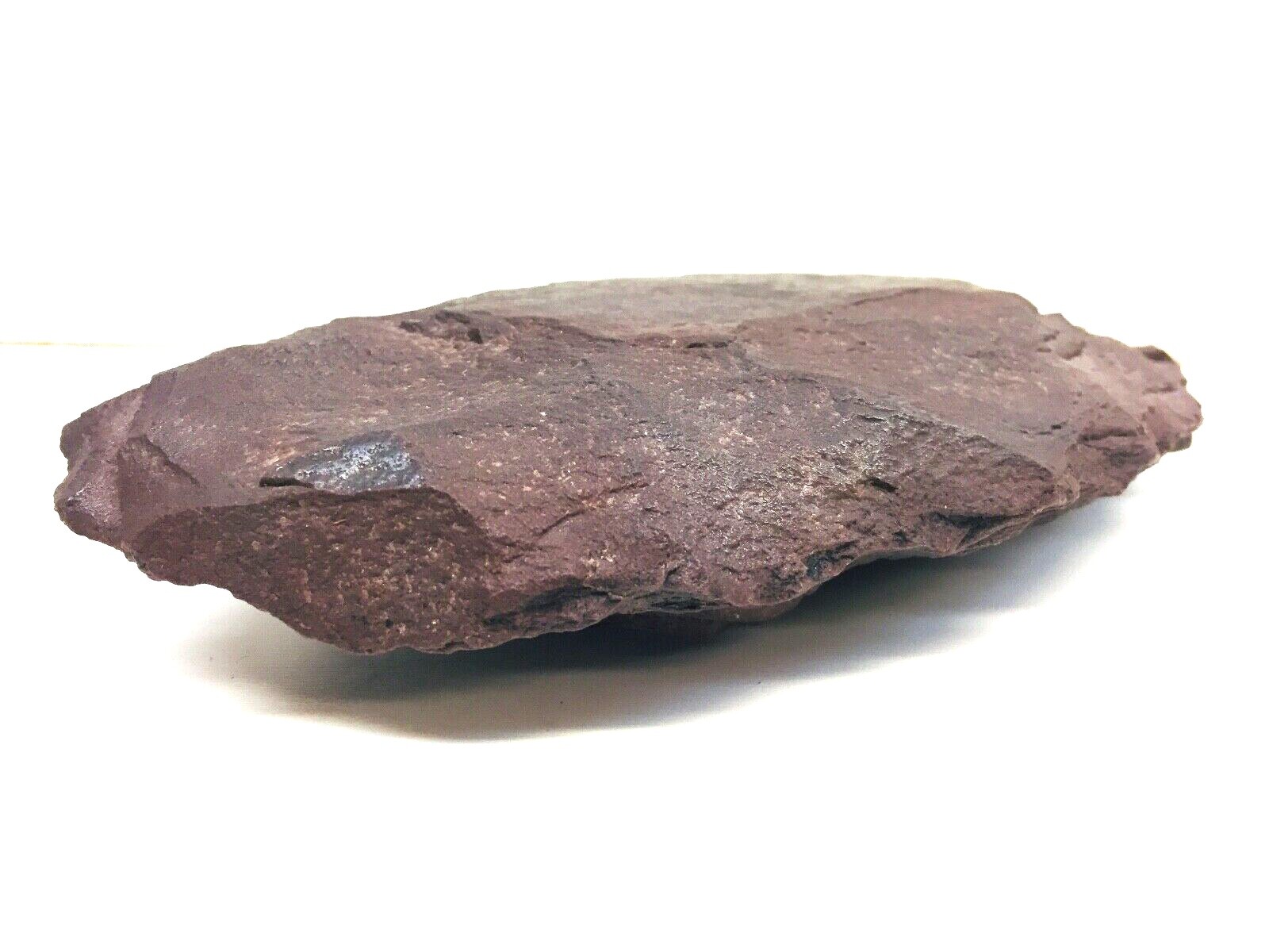 HUGE Stone Native American Buffalo Hide Scraper/Flesher, Origin ...