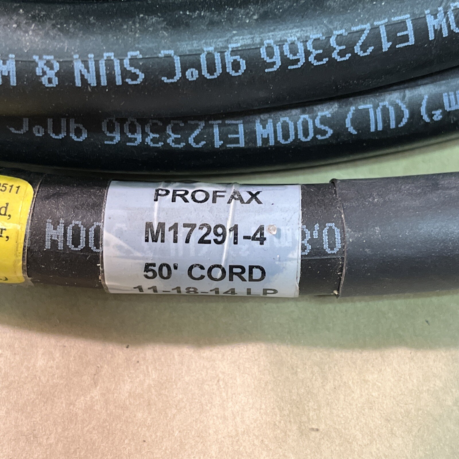 PROFAX M17291-4 interconnecting cable 50' for sale online | eBay