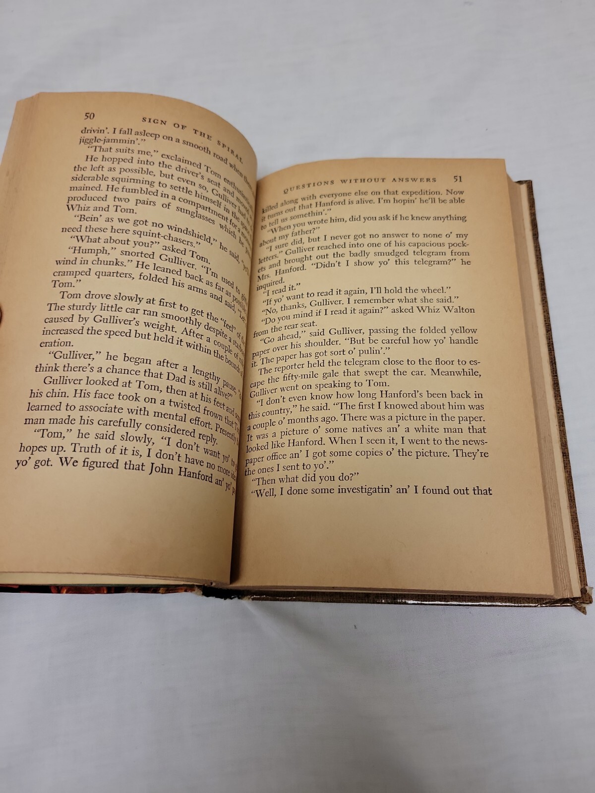 Tom Quest Adventure Sign of the Spiral by Fran Striker 1947 Clover ...