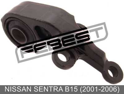 Rear Arm Bushing Front Arm With Shaft For Nissan Sentra B15 (2001-2006 ...