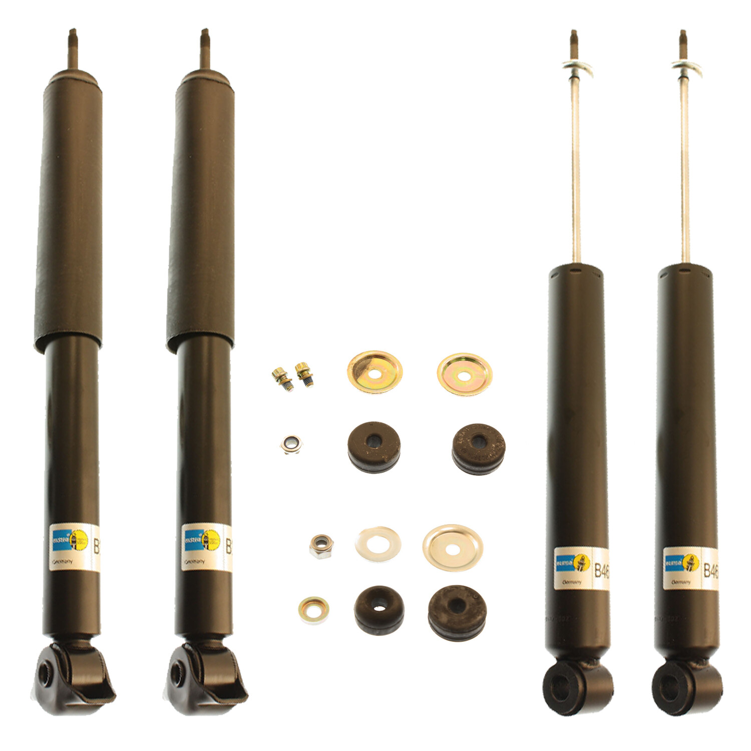 Bilstein B4 Front and Rear Suspension Shock Absorber Kit For Mercedes ...