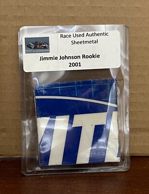 2001 Jimmie Johnson Pre-Rookie Race Used Sheet Metal Lowes v2 RARE | eBay