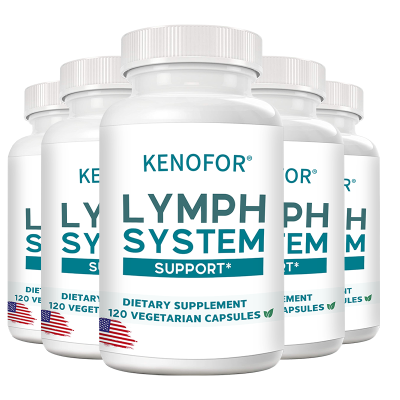Lymph System Support Capsules,Flush Out Toxins,Healthy Lymph Support ...