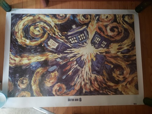 Doctor Who - Exploding Tardis - Large Poster 55" x 39" - BBC 2012 | eBay