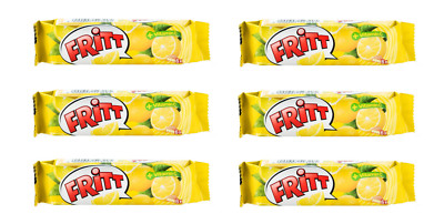 6 x FRITT CHEWY LEMON - CANDY GUM - 6x70G - FRUIT SOFT CANDY GERMAN | eBay