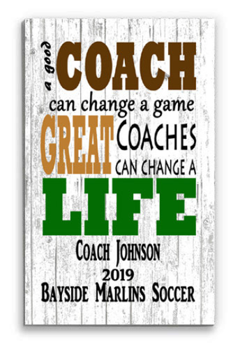 Personalized Coach Gift Custom Coach Team Appreciation Award | eBay
