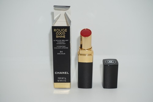 Chanel Rouge Coco Shine Lipstick ~ 84 Dialogue ~ NIB | eBay