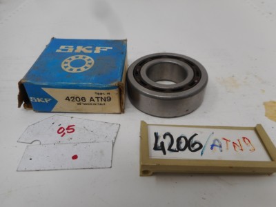 Skf Ø 30x62x20mm 4206/ATN9 2-Crown Ball Rigid Radial Bearing | eBay UK