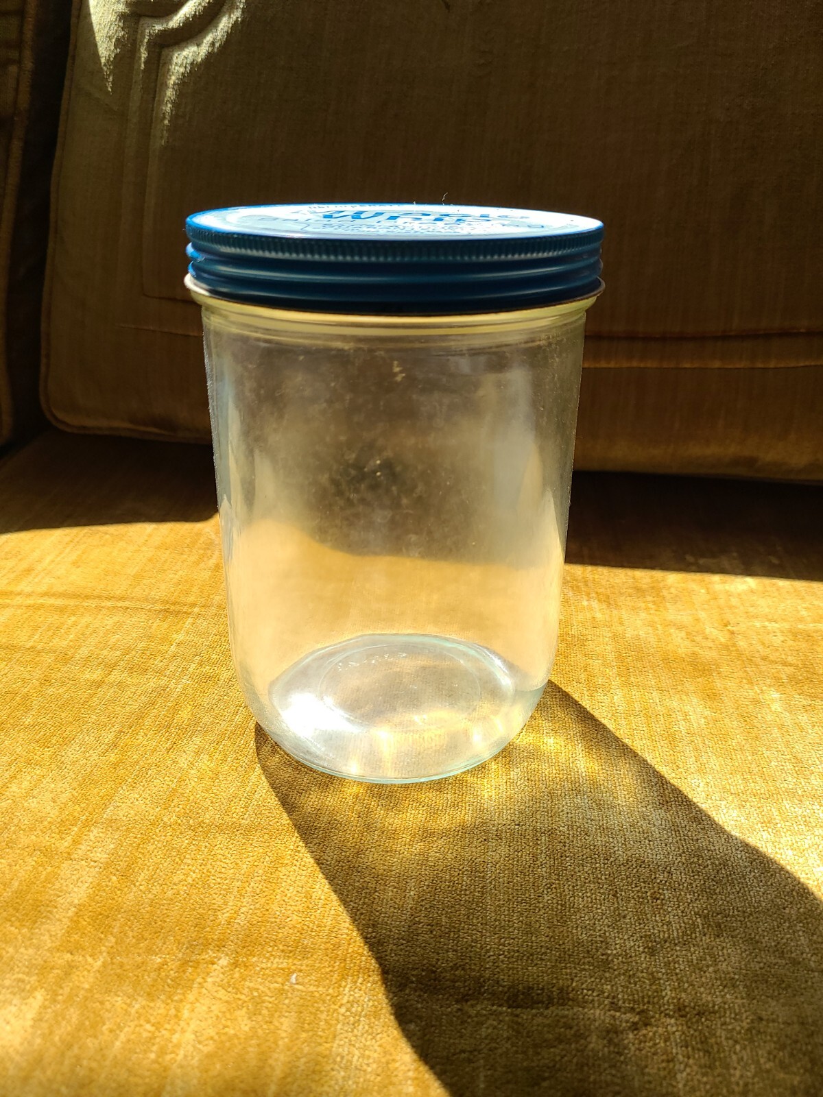 Vintage Miracle Whip Jar and Metal Lid Antique Collectible Holds 6 Cups ...