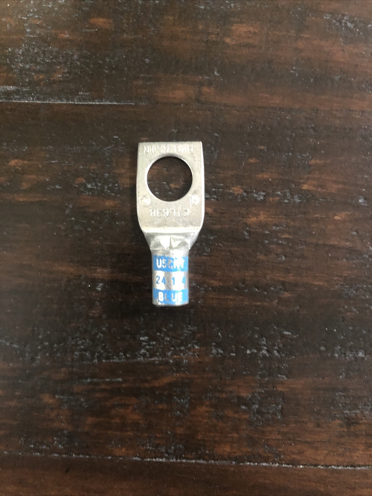 (10) Blackburn "CTL6-38" #6 AWG Copper Compression Lugs with one 3/8 ...