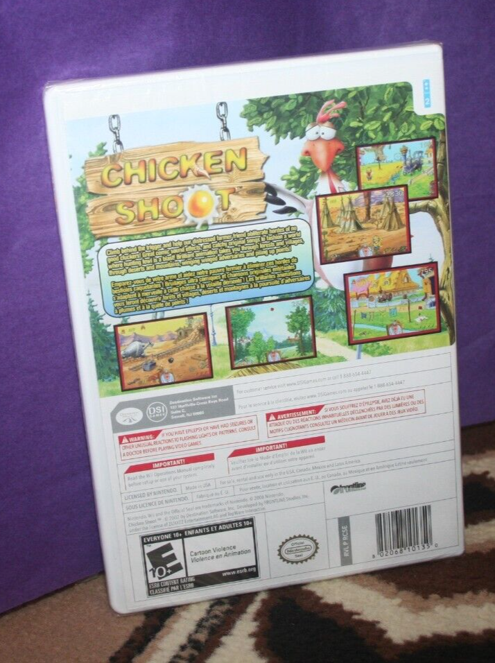 Chicken+Shoot+%28Nintendo+Wii%2C+2007%29 for sale online | eBay