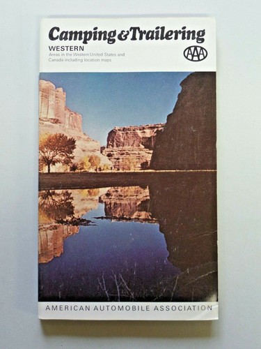 Vintage AAA Camping & Trailering Book Western 1968-69 Edition | eBay