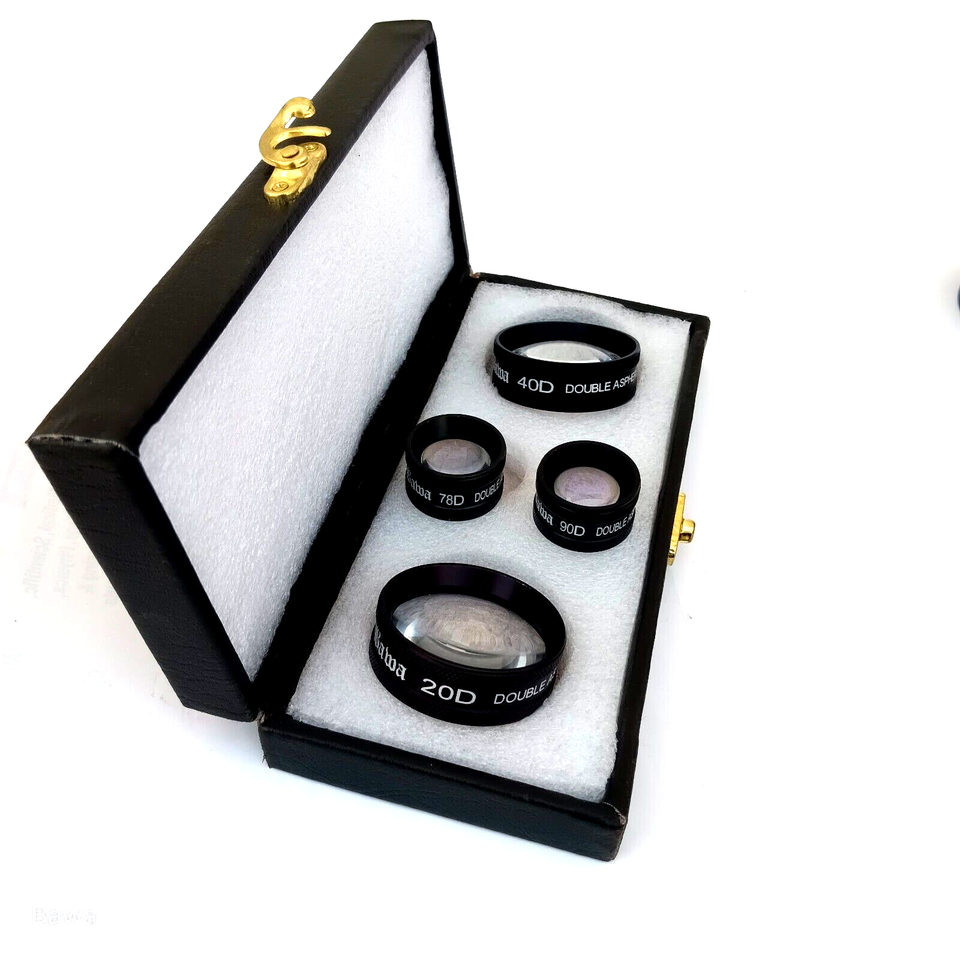 Black Colour Diopter Lens Combo 20D 78D 90D & 40D With Box For Eye ...