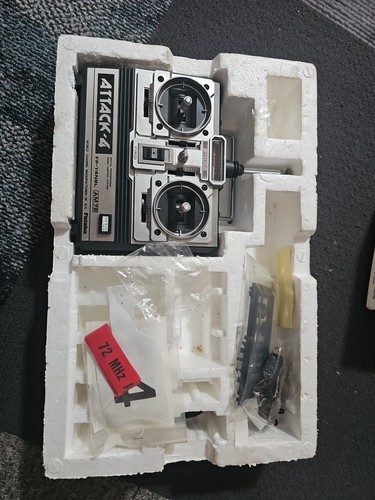 Futaba Attack-4 [FP-T4NBL]- Digital Proportional Radio Control System ...