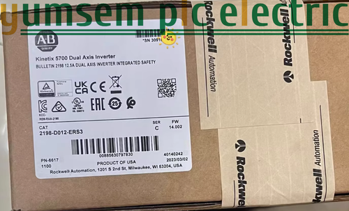 2198-D012-ERS3 Allen Bradley Kinetix 5700 Dual Axis Module 100% NEW DHL ...