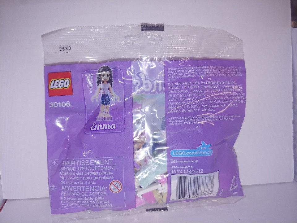 LEGO 30106 Friends Emma Ice Cream Stand Polybag New 673419188777| eBay