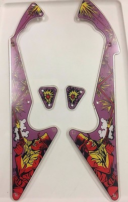 Gottlieb Quick Draw / Fast Draw Pinball Machine Plastic Set - New Best ...