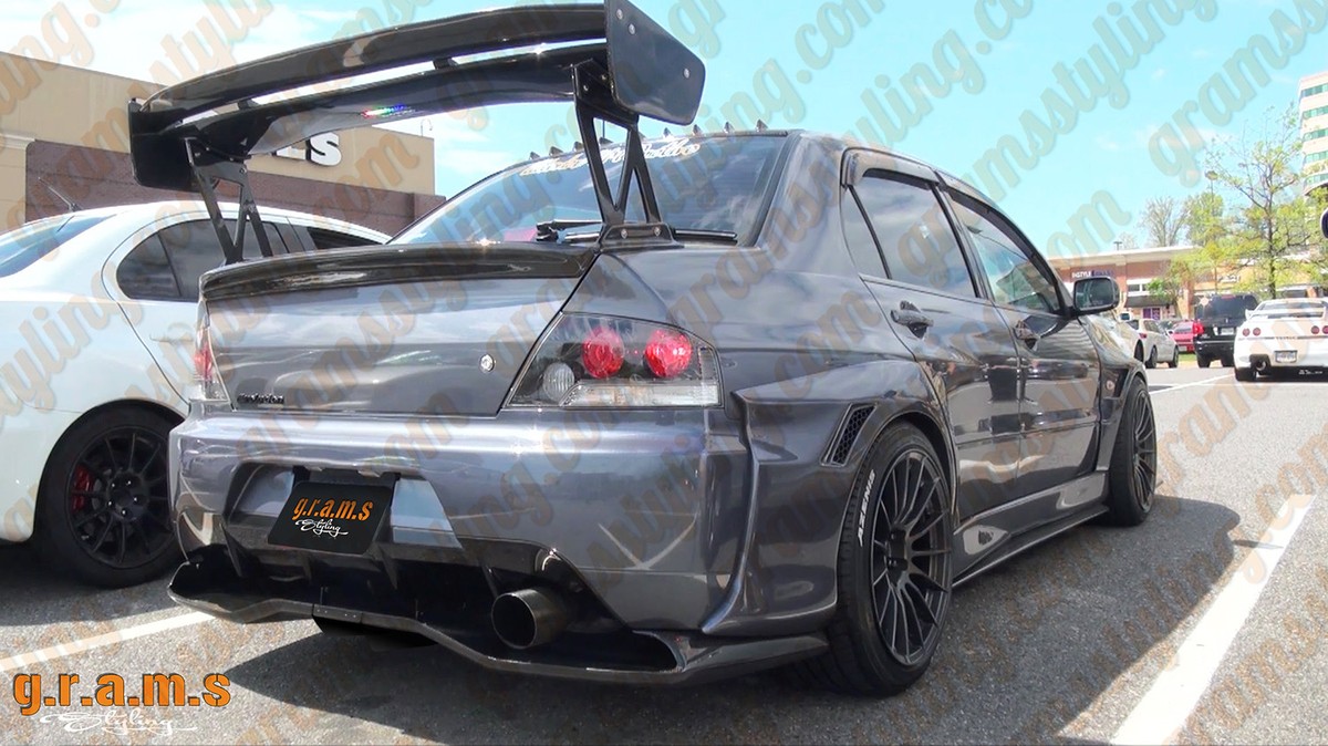 Difusor Trasero Varis Difusor Trasero De Fibra De Carbono Para Tesla,