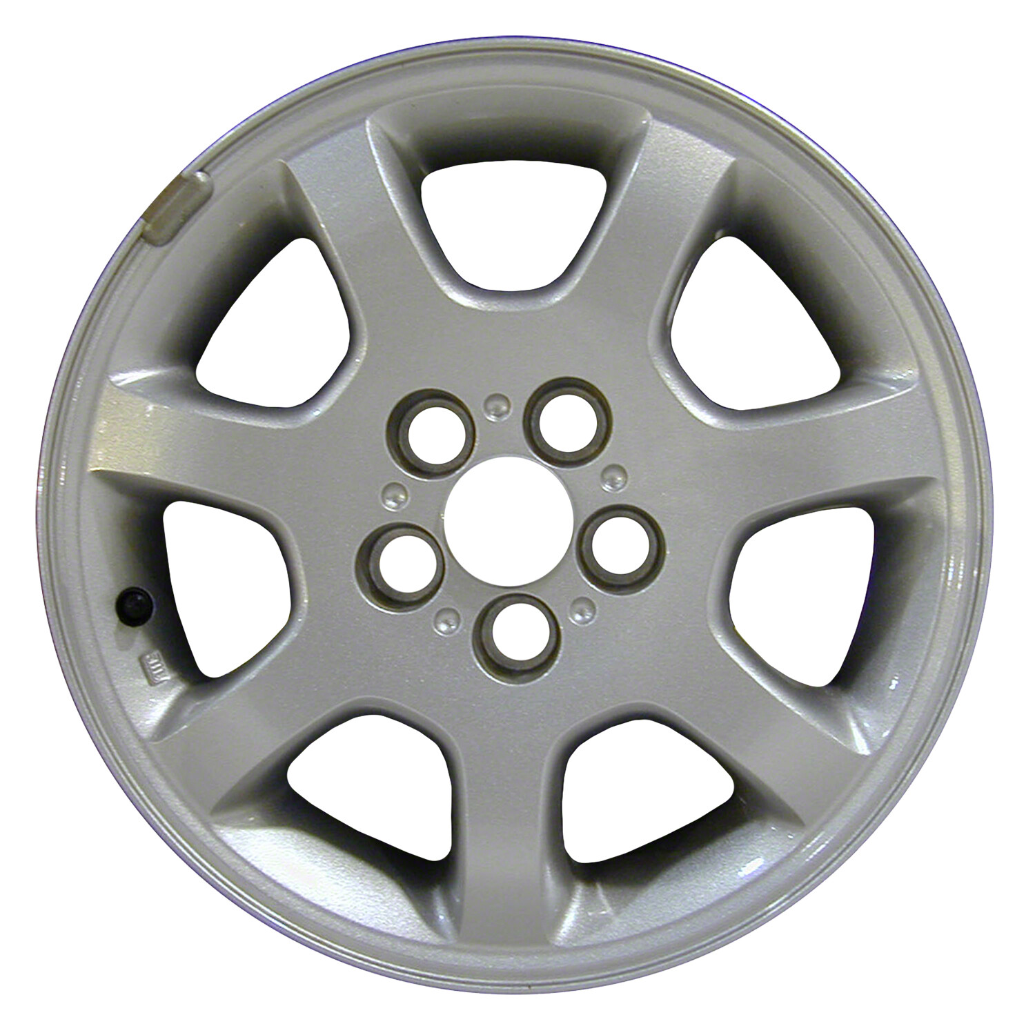 15x6 7 Spoke Refurbished Aluminum Wheel Painted Silver 560-02181 | eBay