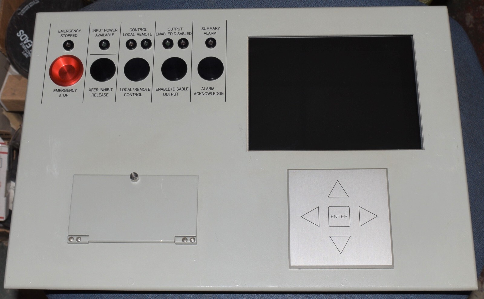 MILITARY BOGUE CONTROL HMI DISPLAY PANEL ASSEMBLY 6110-01-645-5505 A ...