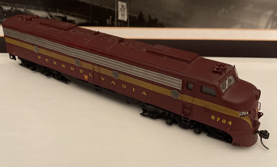 vintage rivarossi Model Train HO Dummy Locomotive Pennsylvania 5704 5 ...