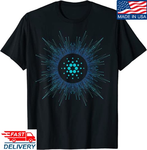 Cardano ADA Cryptocurrency Crypto Currency Blockchain Retro T-Shirt ...