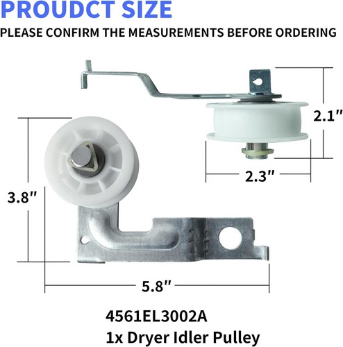 Dryer Repair Kit For LG DLG9588WM DLE2101W DLE2301W DLE3777W | eBay