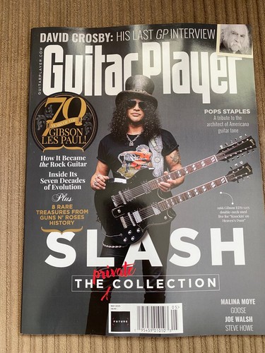 Guitar Player May 2023 Slash David Crosby Joe Walsh Malina Moye Steve ...