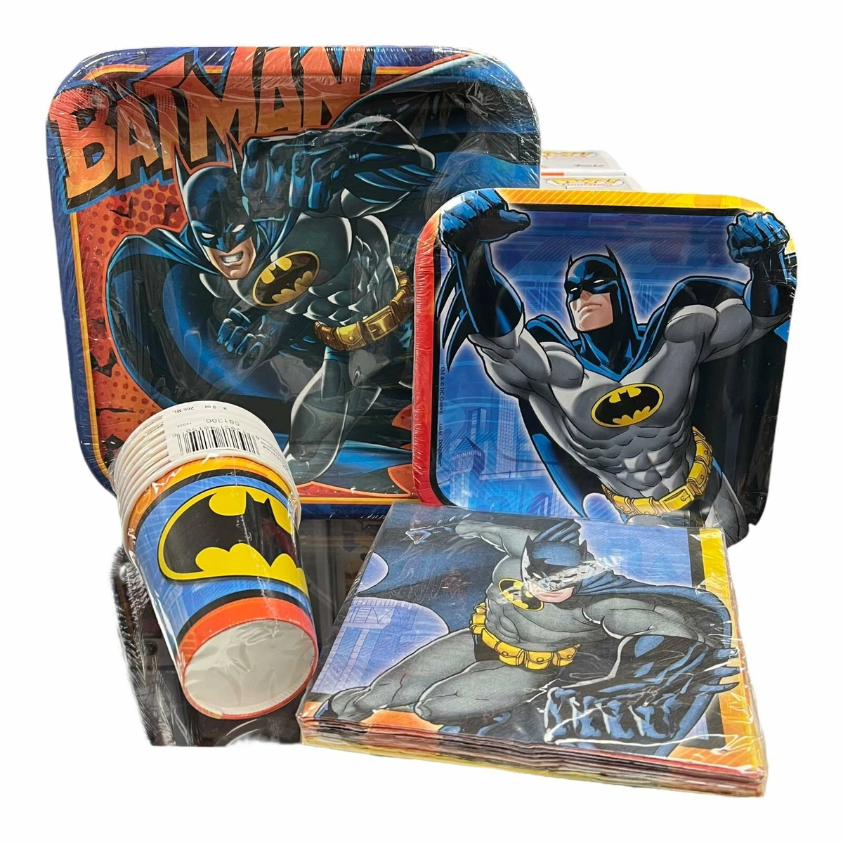 Batman Plates And Cups