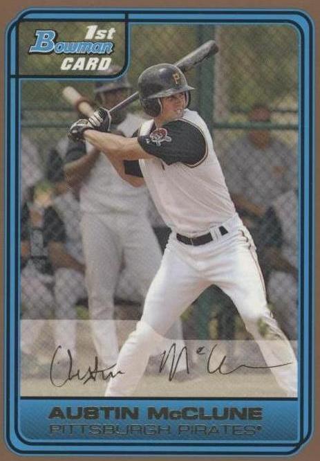 2006 Bowman Draft Picks & Prospects - Draft Picks Austin McClune #DP37 ...