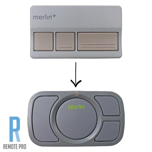 Chamberlain Merlin C943 Garage Door Visor Remote Control Genuine ...