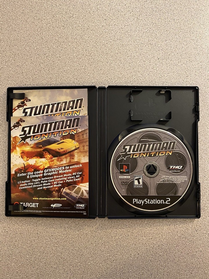 Stuntman: Ignition (Sony PS2, 2007) Complete In Box. Tested and Works ...