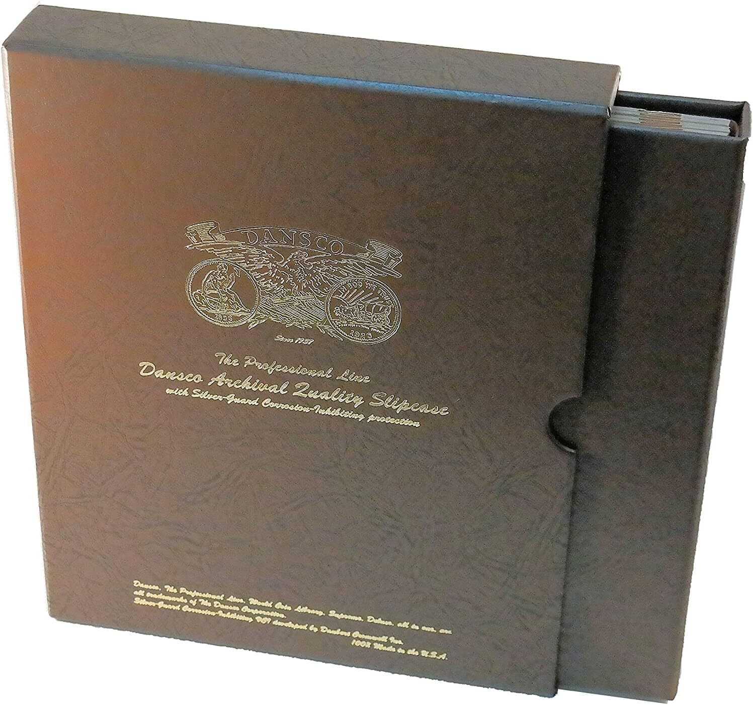 Dansco Quality Album Slipcase 5/8" Coin Protection Corrosion Inhibiting ...