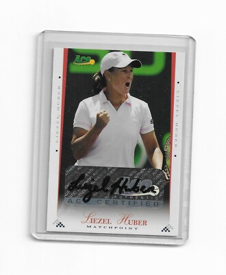Autographed Liezel Huber 2008 Ace Authentic Matchpoint Auto Card #22 | eBay
