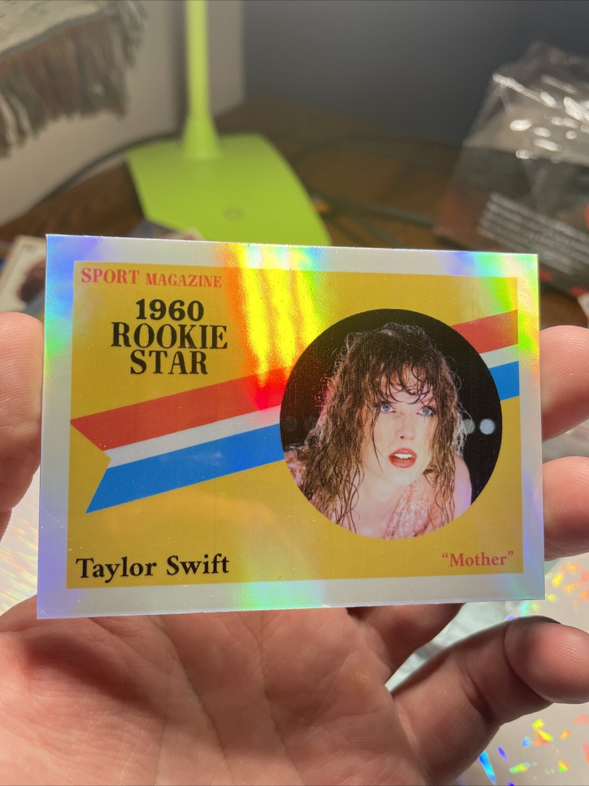 Limited Edition Custom Taylor Swift Refractor Trading Card By MPRINTS ...