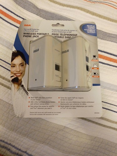 RCA AC Outlet Phone VoIP Jack Wireless Portable Phone Jack NOS RC940 | eBay