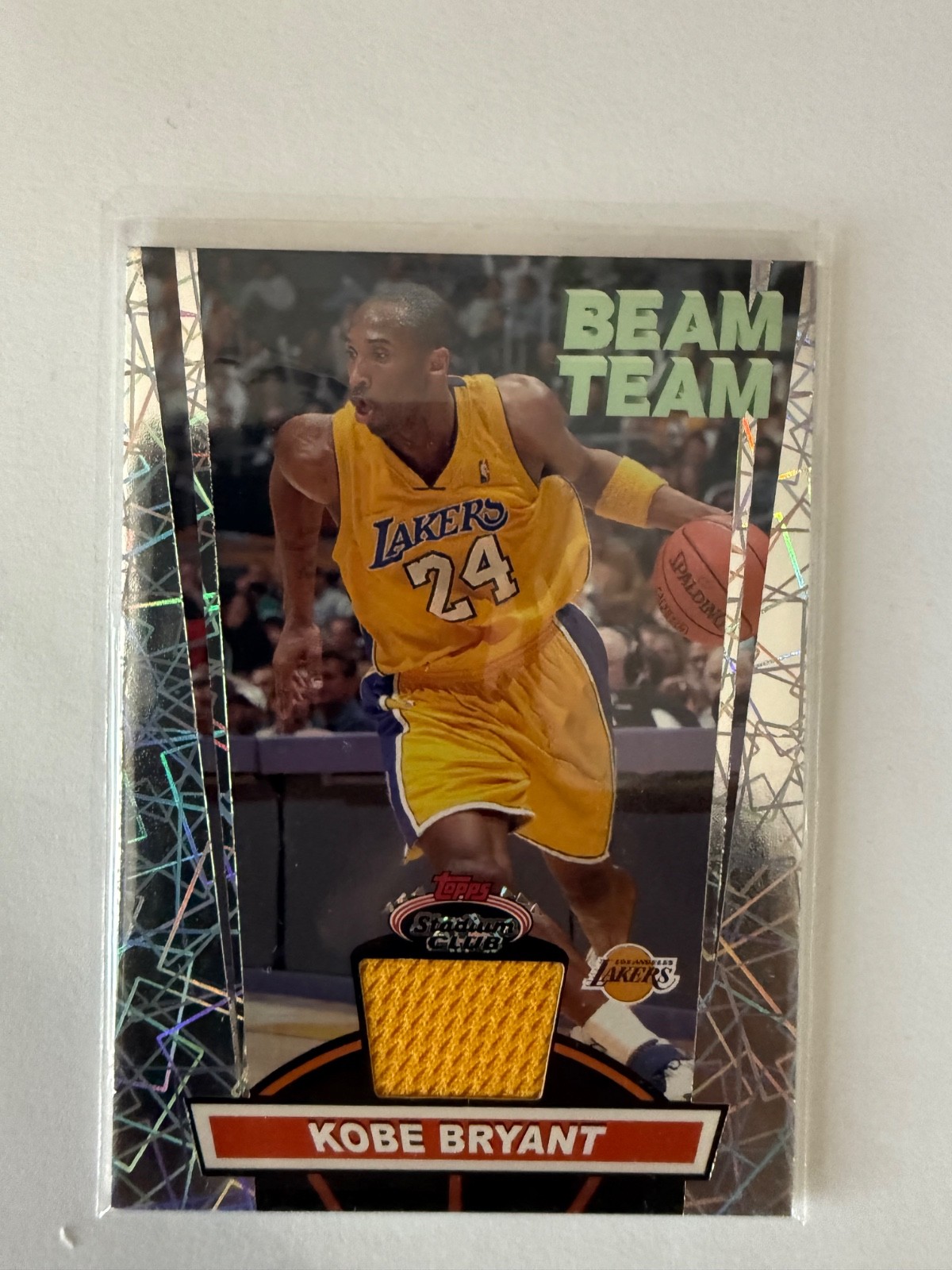 2007-08 Topps Stadium Club - Beam Team Kobe Bryant #BTR-KB Relics (MEM ...