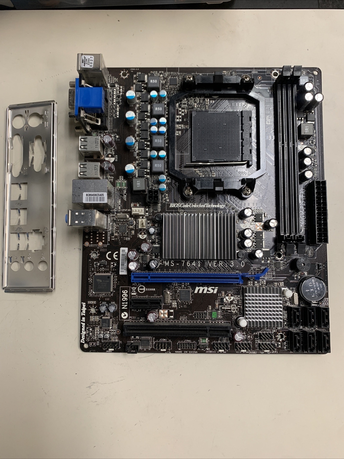 MSI 760GM-P23 FX, AM3+ (plus), AMD (760GM-P23 (FX)) Motherboard With I ...