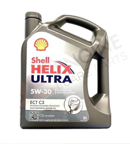 Aceite De Motor Shell 5W30 Helix Ultra 5L ECT C3 Totalmente Sintético ...