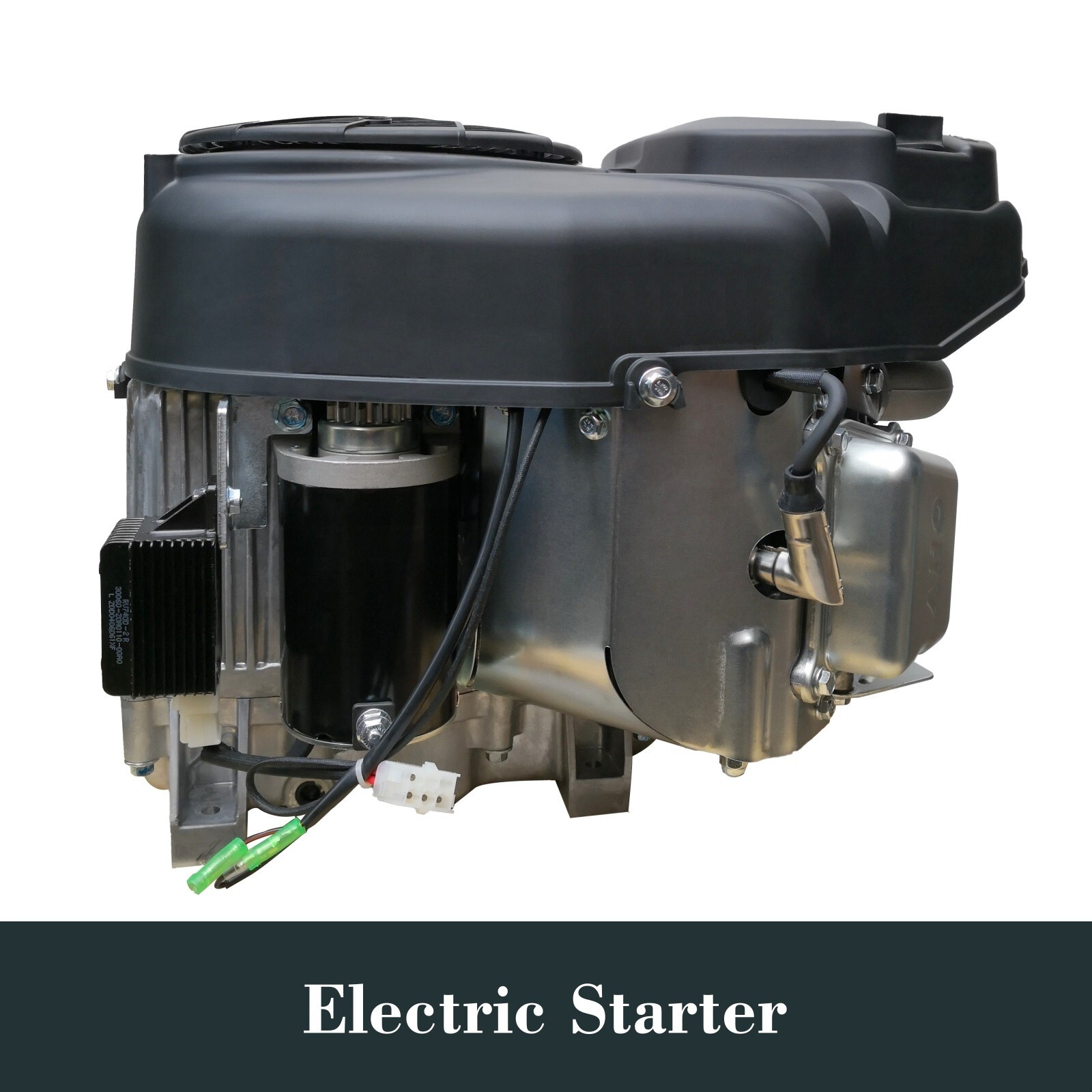 21HP V-Twin 4-Stroke Vertical Shaft Petrol Engine For Zero-Turn Ride-On ...