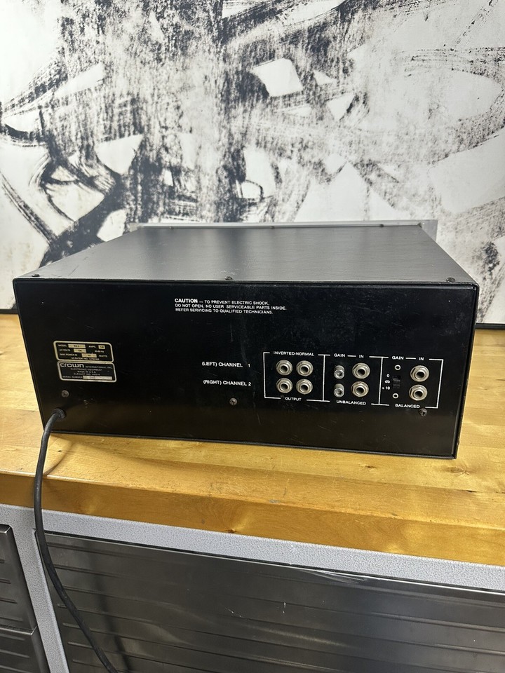 Crown EQ2 Audiophile Hifi Stereo 11 Band Graphic Frequency Synergistic Equalizer | eBay