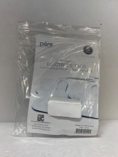 Pure Enrichment Self-Adhesive Electro Pads For PurePulse Pro 5-Pack ...