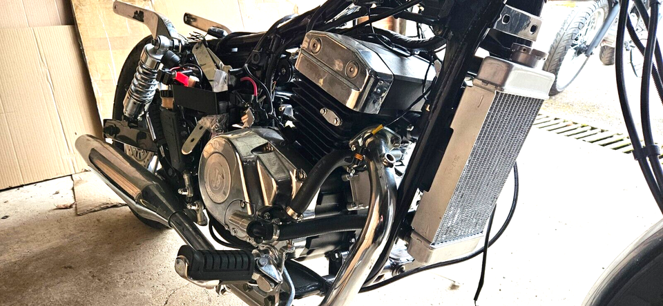 AJS REGAL RAPTOR DD125E-8 2017 125cc ROLLING CHASSIS WITH ENGINE for ...
