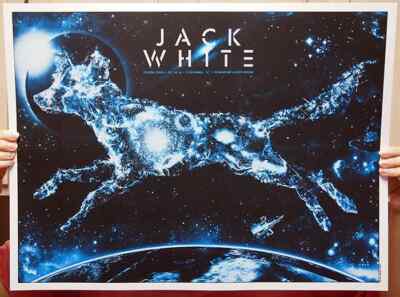 Jack White Stripes Poster 9/24/2014 Columbia SC Signed & Numbered #97/ ...