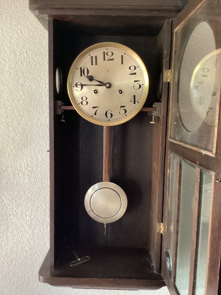 GUSTAV BECKER GERMAN BOX CLOCK | eBay