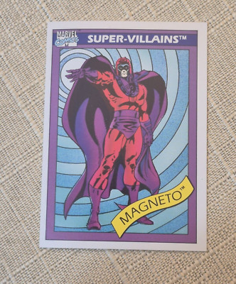 1990 MAGNETO THE X-MEN Marvel Comics Trading Card #63 Impel | eBay