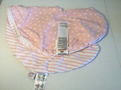 BOPPY Pink & White Cover. Polka Dot On One Side/Striped On One Side ...