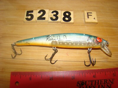 U5238 PR KEVIN VAN DAM BOMBER LONG A FISHING LURE | eBay