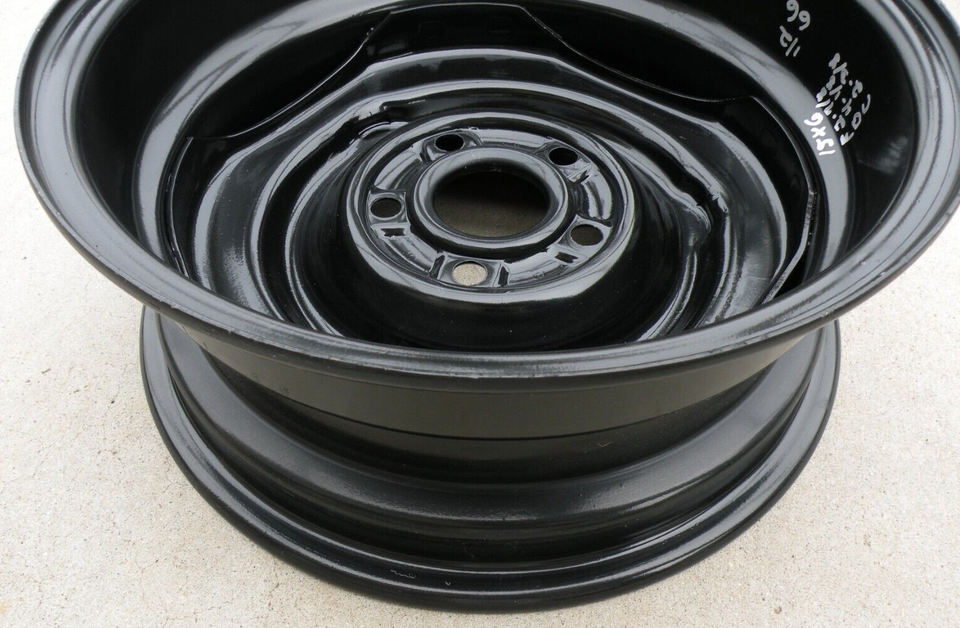 1964-1968 Ford Thunderbird Galaxie Steel Case Rim Wheel 15 Inch 6.0 ...